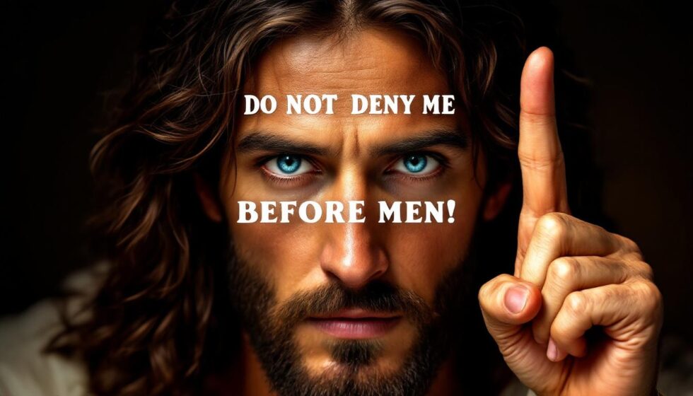 Jesus' Warning "If You Deny Me Before Men" You Will Certainly Suffer ...