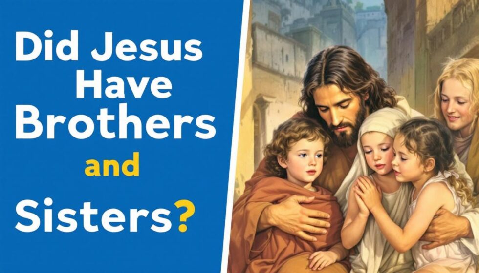 Did Jesus Have Brothers and Sisters? Clear Scriptural Answers - Mark 6: ...